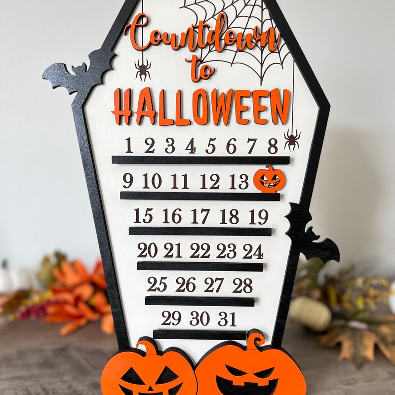 Halloween Countdown - Etsy