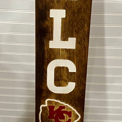 Kansas City Chiefs Welcome Sign Chiefs Sign Football Sign - Etsy