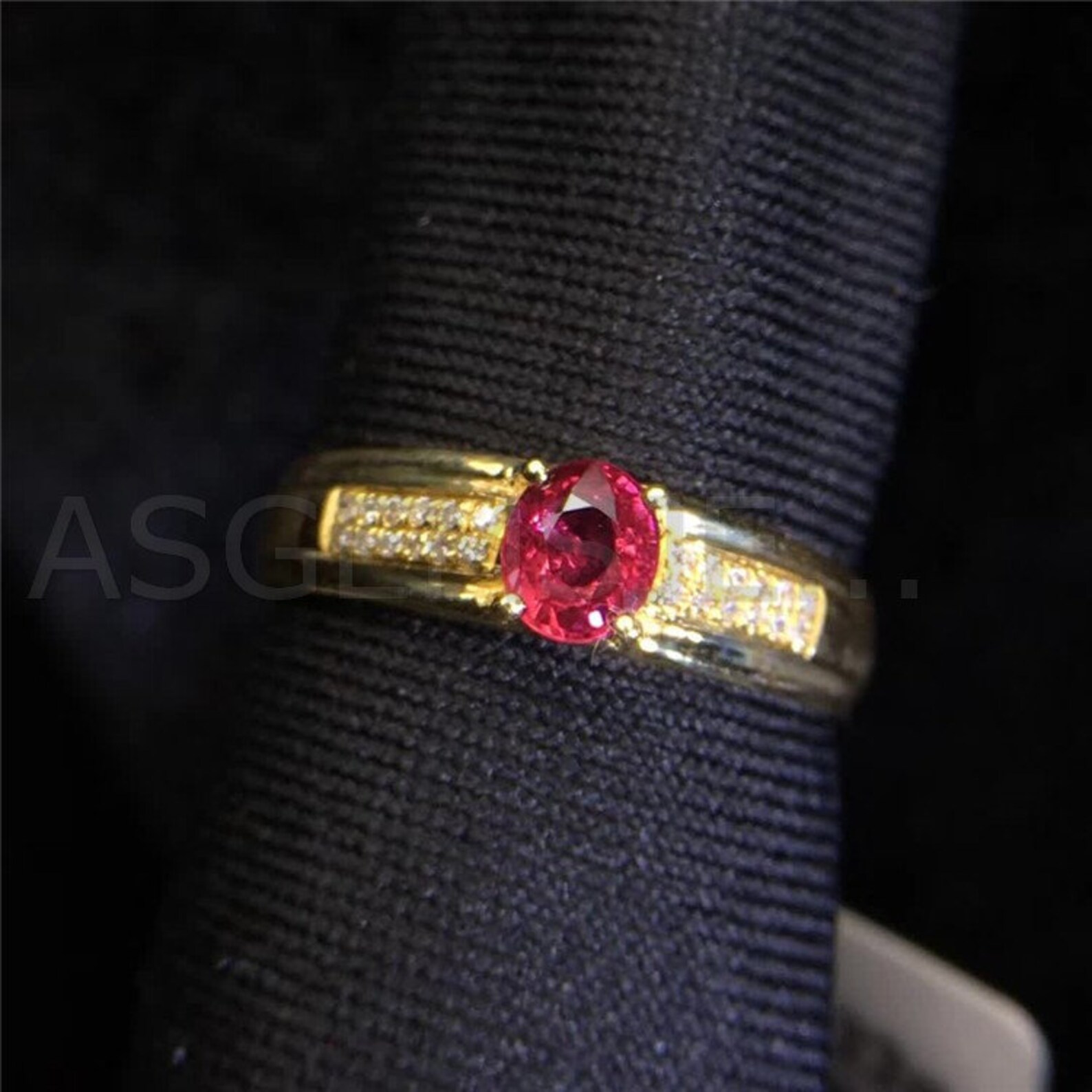 Natural Ruby Gem Gents Ring in Solid 925 Sterling Silveraaa - Etsy