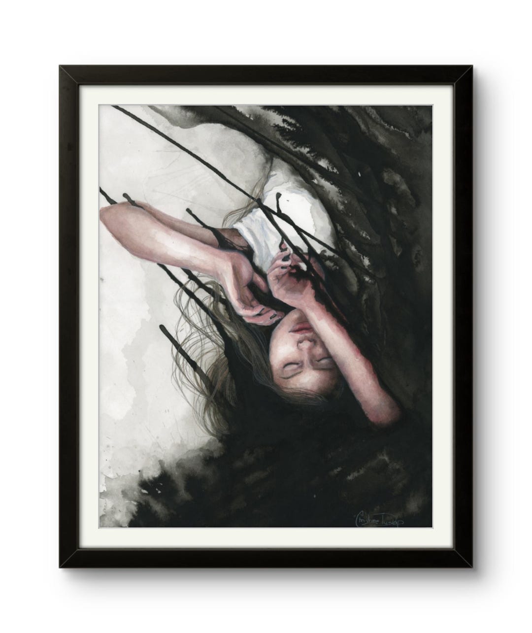 Desolations Descent: Print of Original Watercolor Painting. - Etsy
