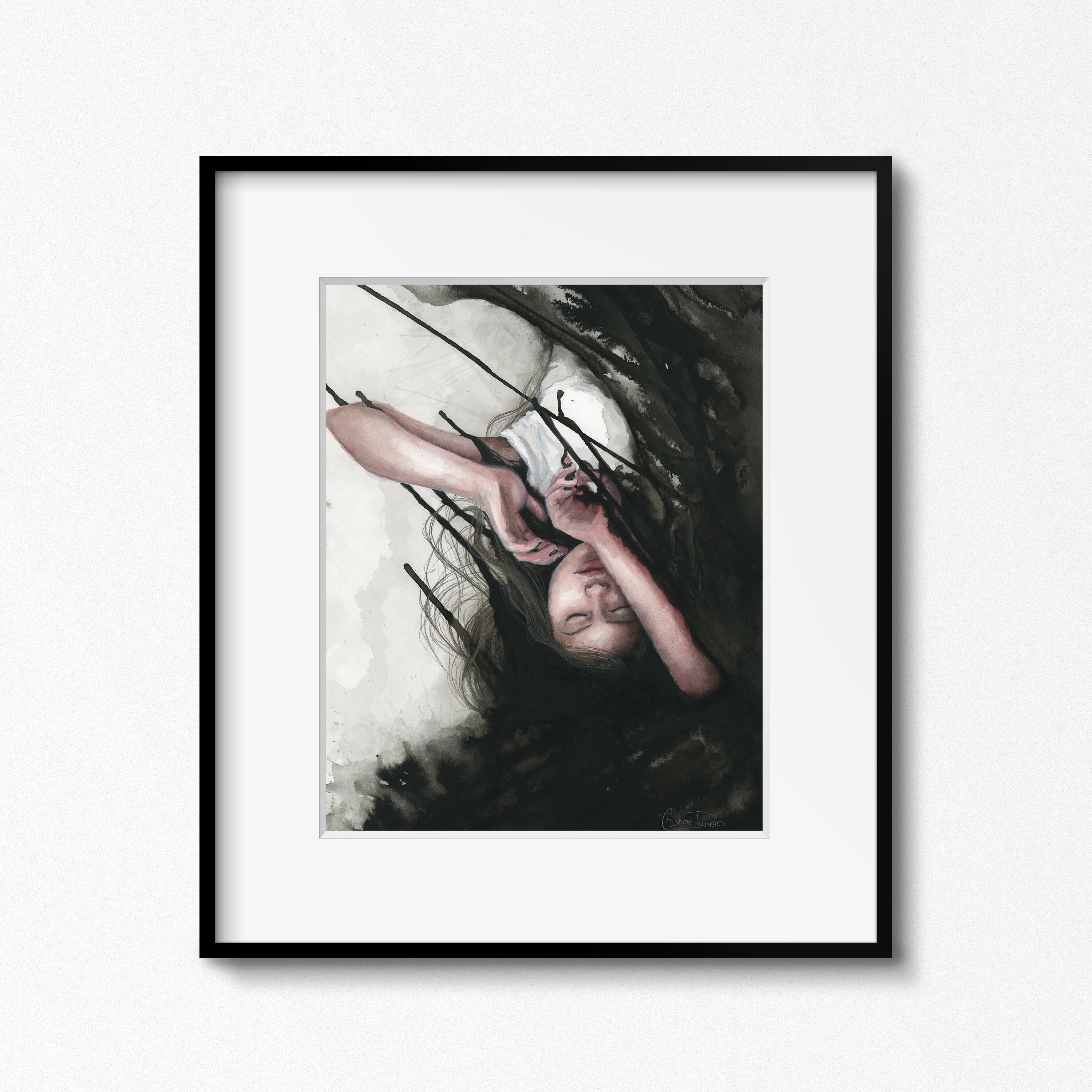Desolations Descent: Print of Original Watercolor Painting. - Etsy