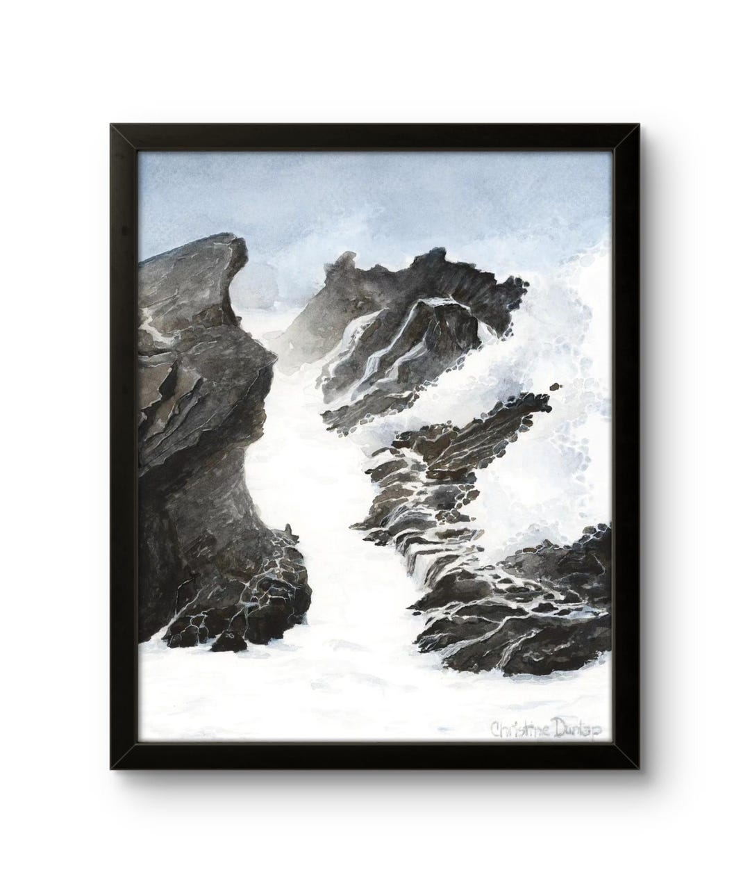 Shore Acres State Park: Print of Original Watercolor Painting. - Etsy