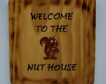 Welcome Nut House - Etsy
