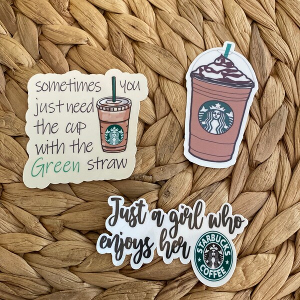 Starbucks Stickers - Etsy