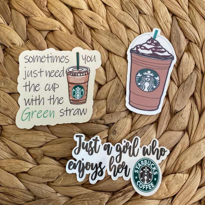 Starbucks Stickers - Etsy