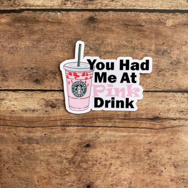 Starbucks Drink Sticker - Etsy