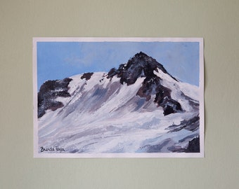 Denali National Park Mt Denali Alaskan Art Alaska Native - Etsy