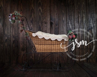 Sleigh photo prop | Etsy