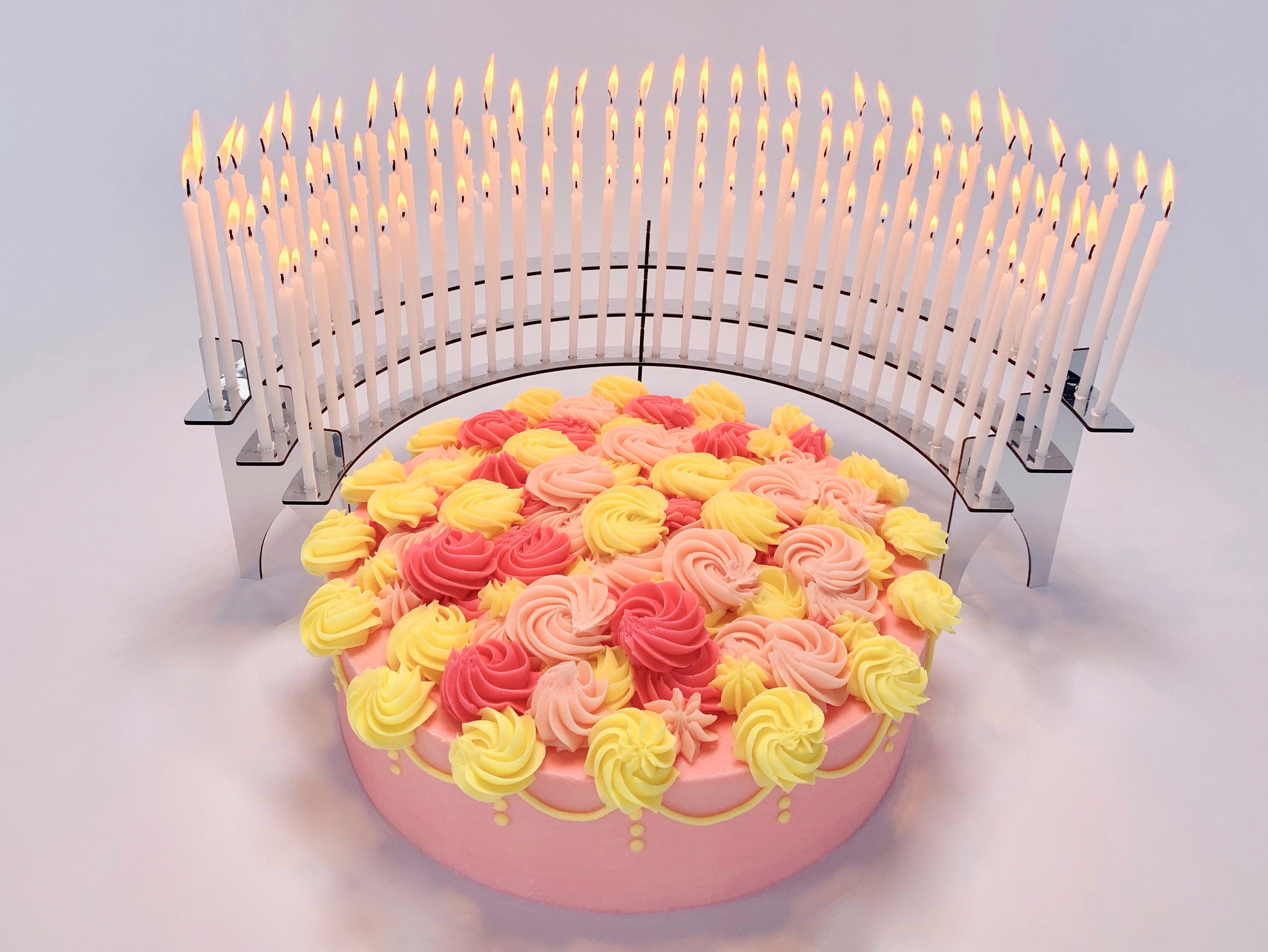 Birthday Cake With 100 Candles