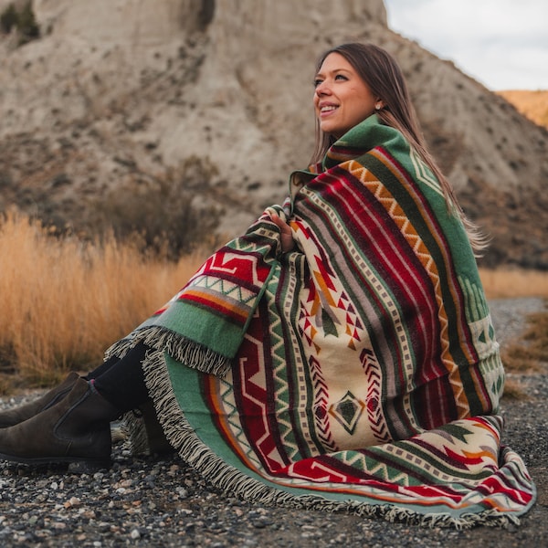 Aztec Blanket - Etsy