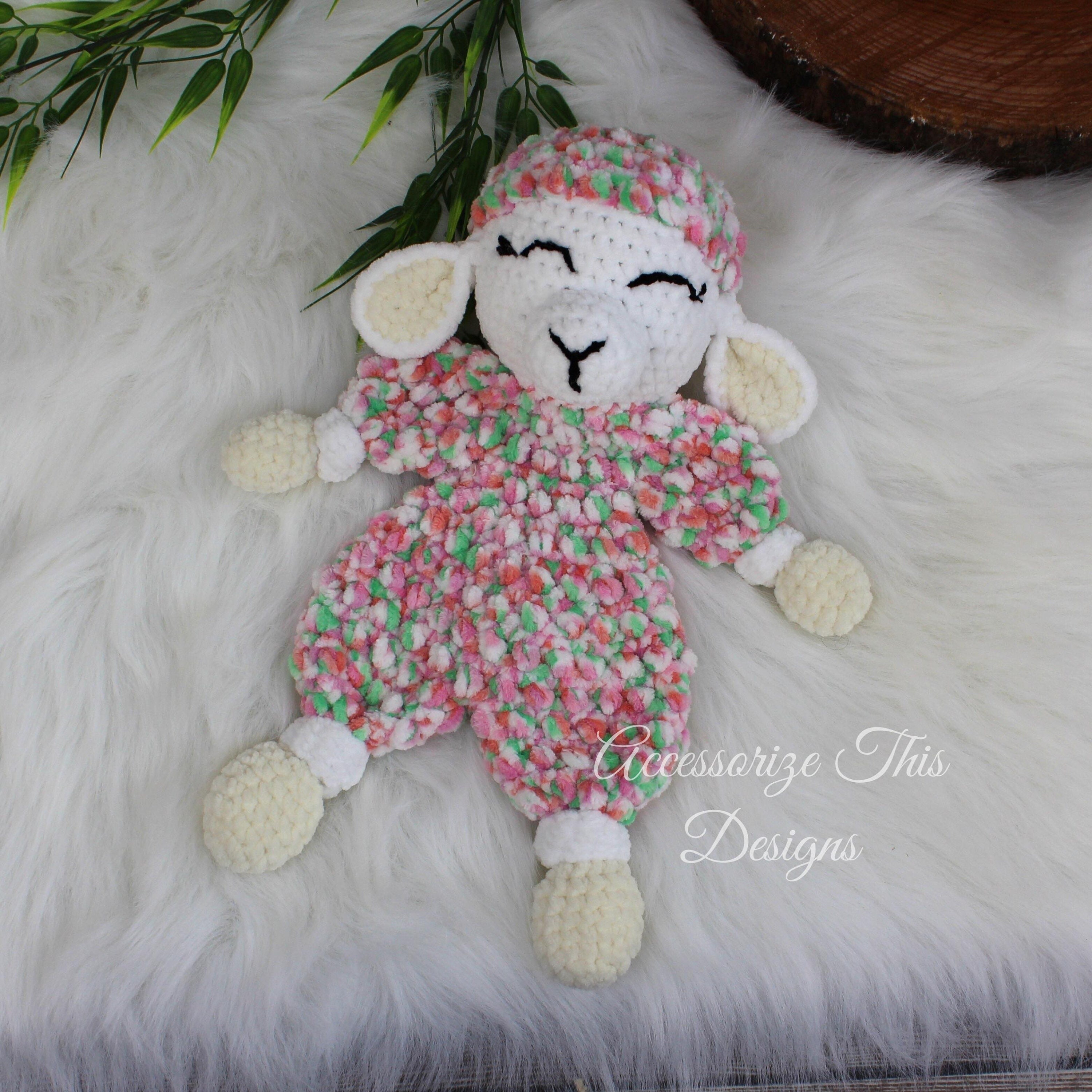 Crochet Pattern:sheep Ragdoll Lovey/ Amigurumi/ Stuffy/ | Etsy