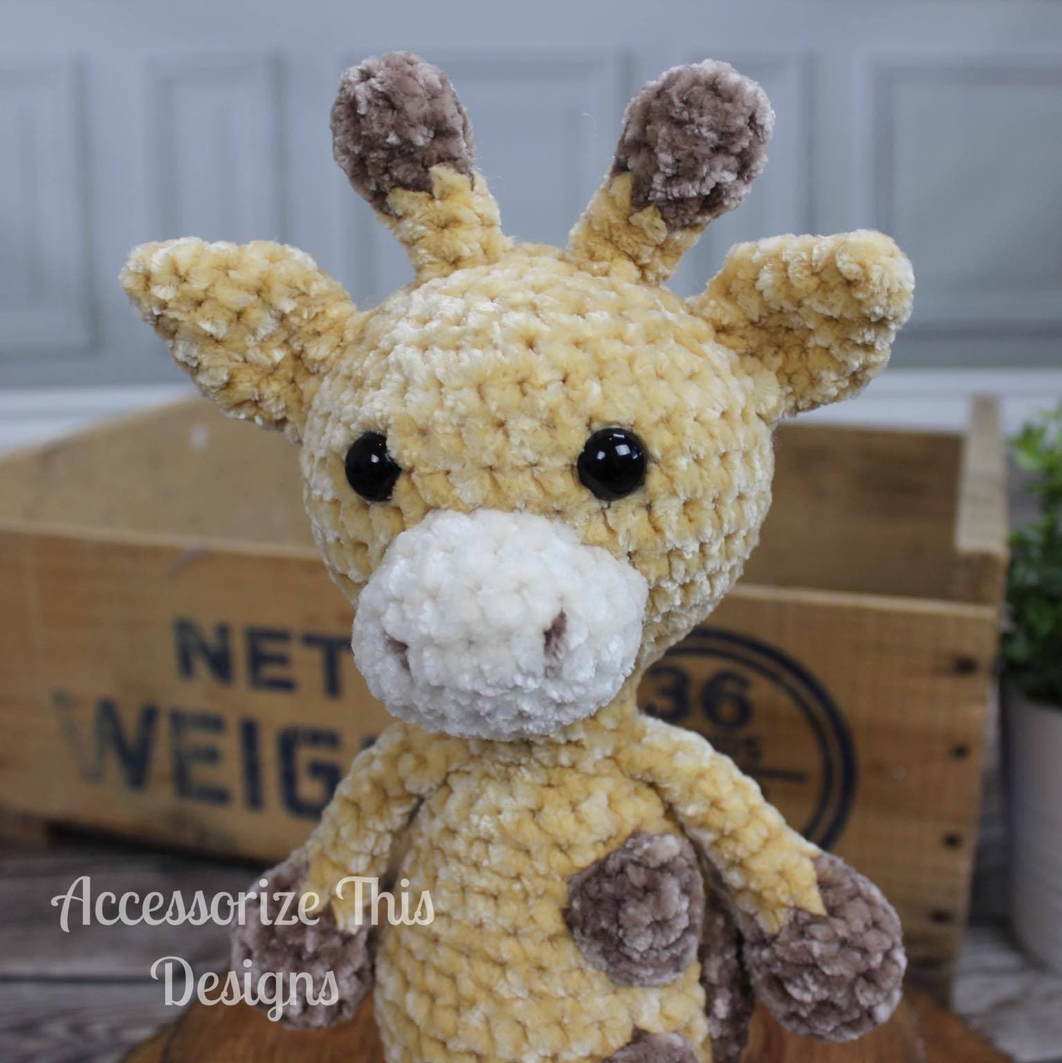 Crochet Pattern: Flip Flop Giraffe / Amigurumi/ Stuffy/ | Etsy