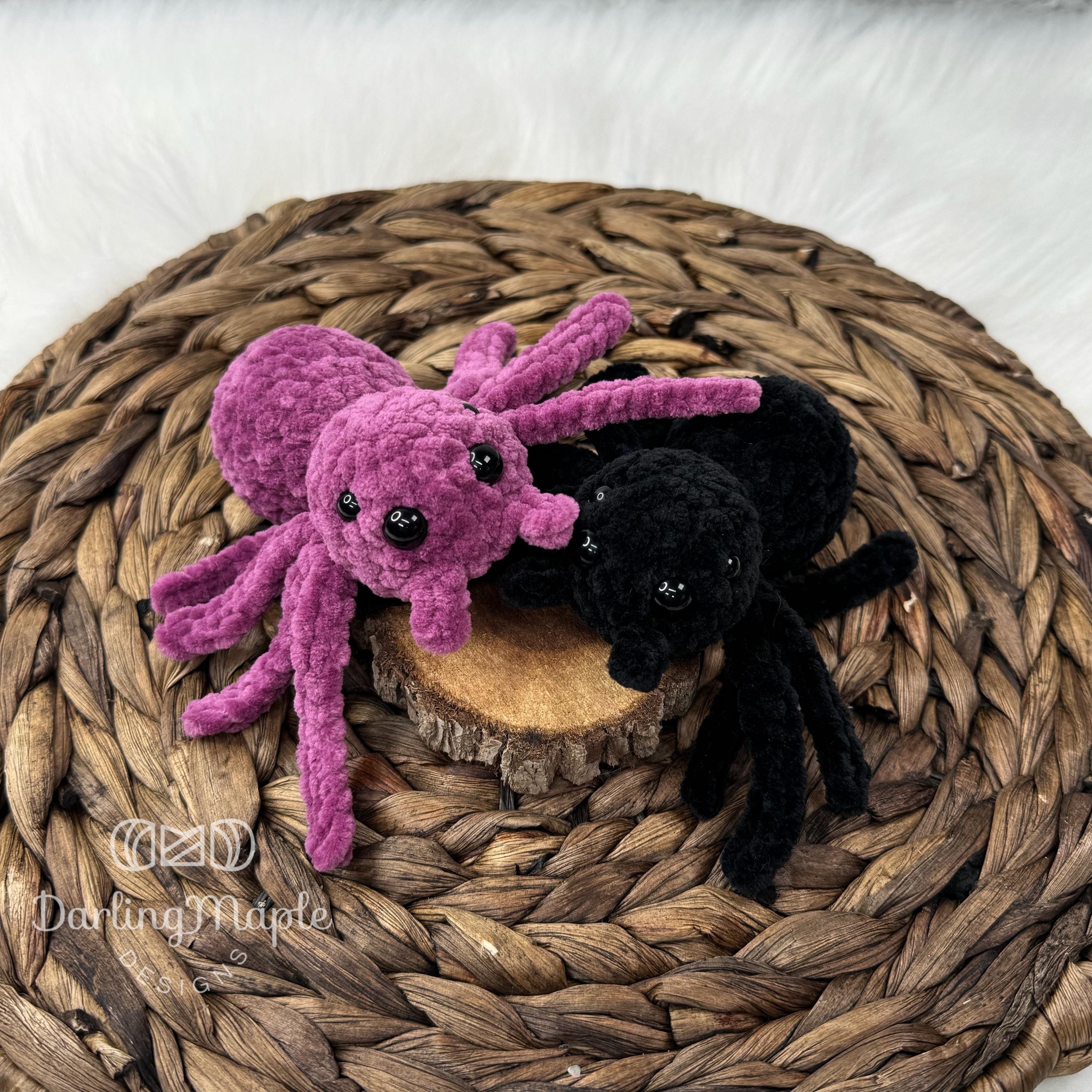 PDF No-sew Jelly Bean Spider Crochet Pattern. Scary Halloween Amigurumi ...