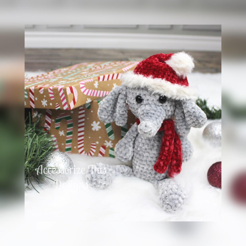 Crochet Pattern: Flip Flop Elephant / Amigurumi/ Stuffy/ - Etsy