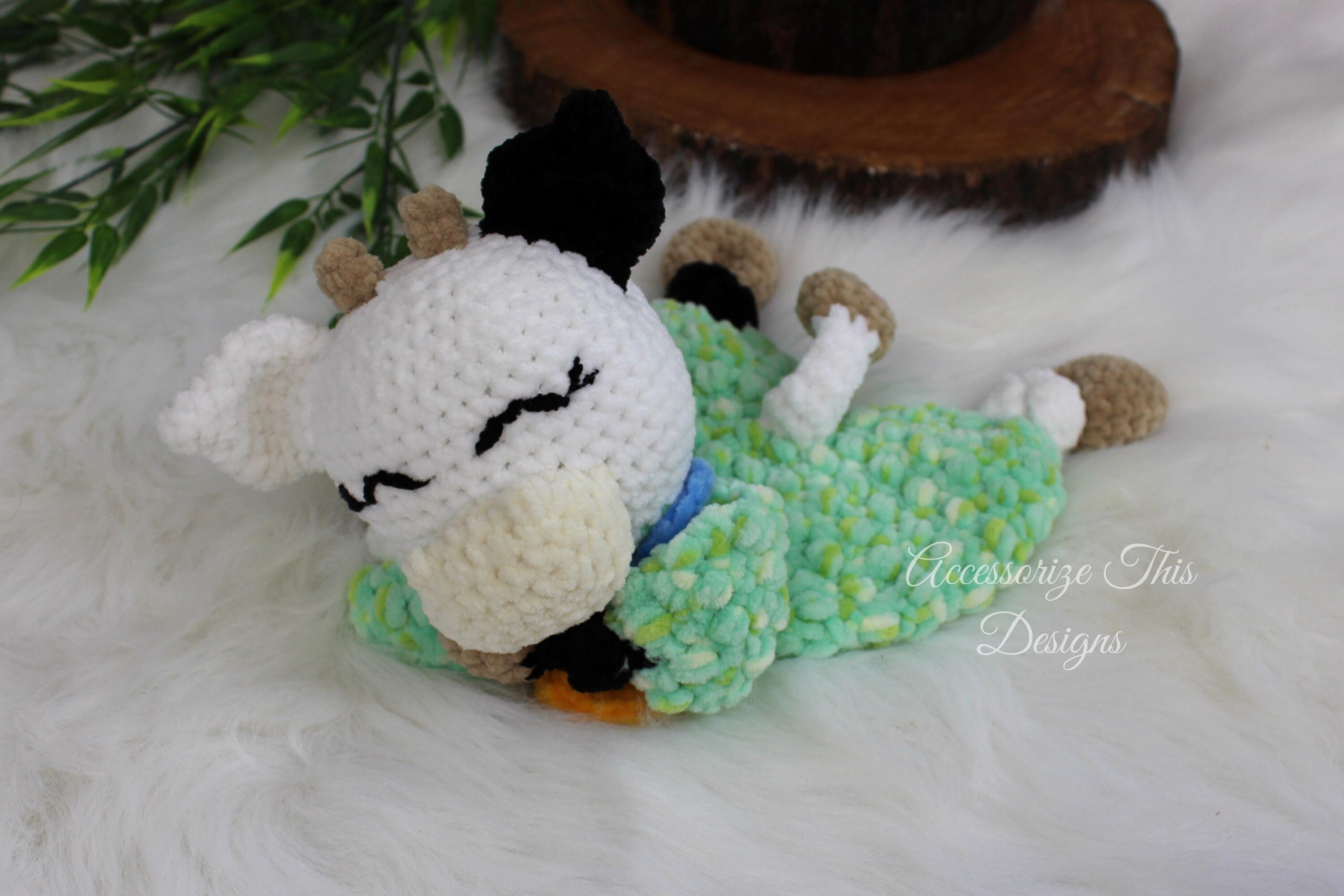 Crochet Pattern: Farm Ragdoll Loveys E Book/ Cow/ Horse/ - Etsy