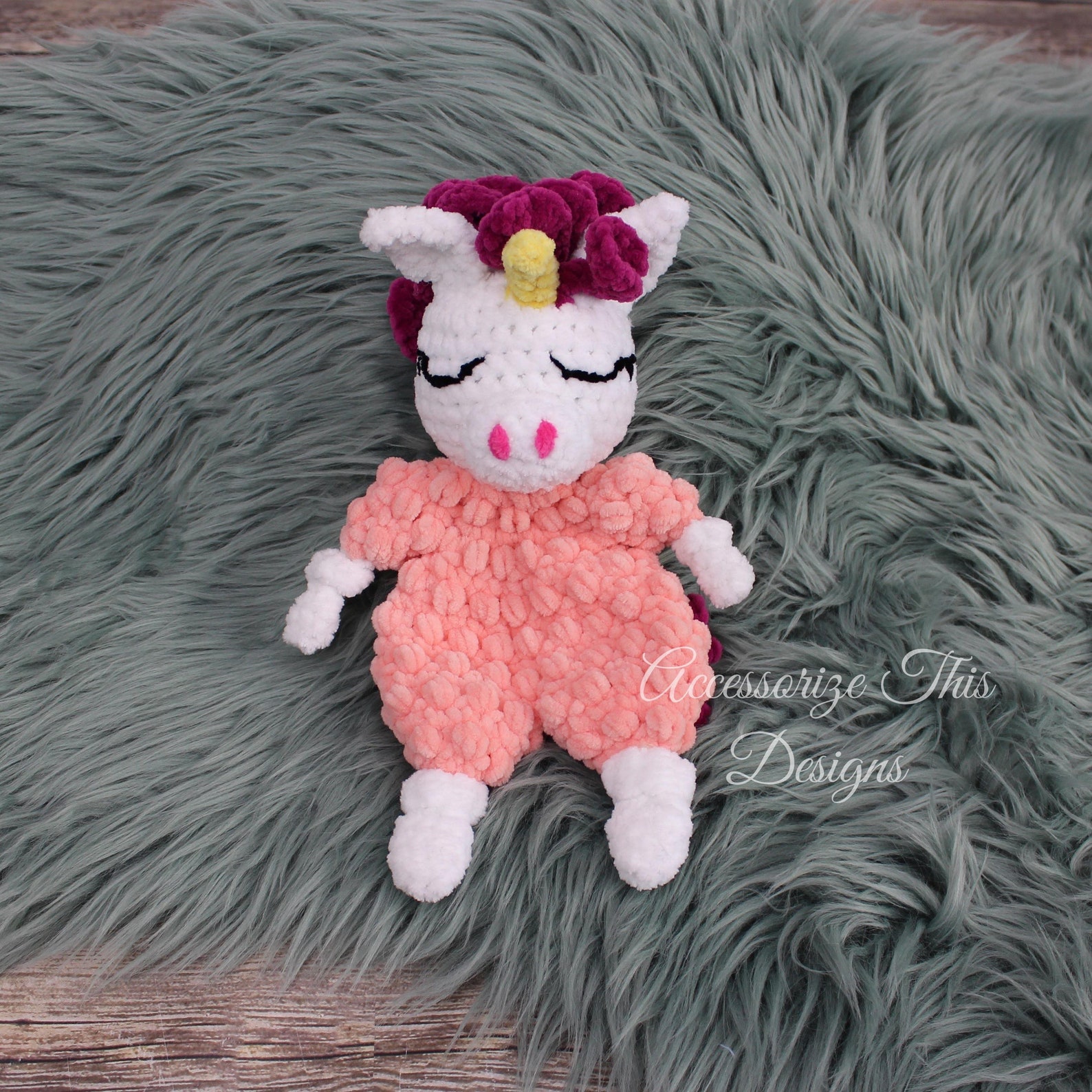 Crochet Pattern: Mini Magical Creatures Ragdoll Loveys/ - Etsy