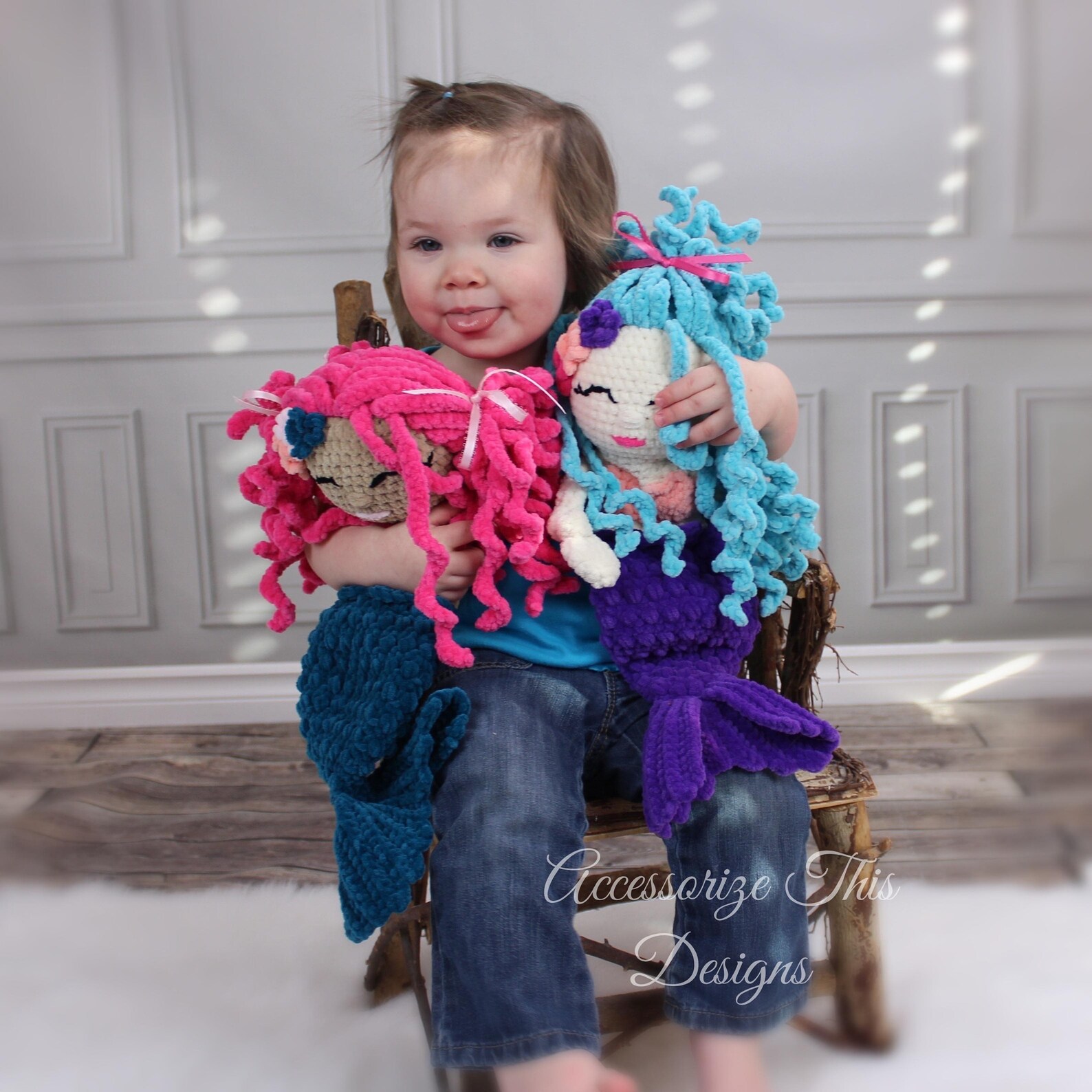 Crochet Pattern:mermaid Ragdoll Lovey/ Amigurumi/ Stuffy/ - Etsy