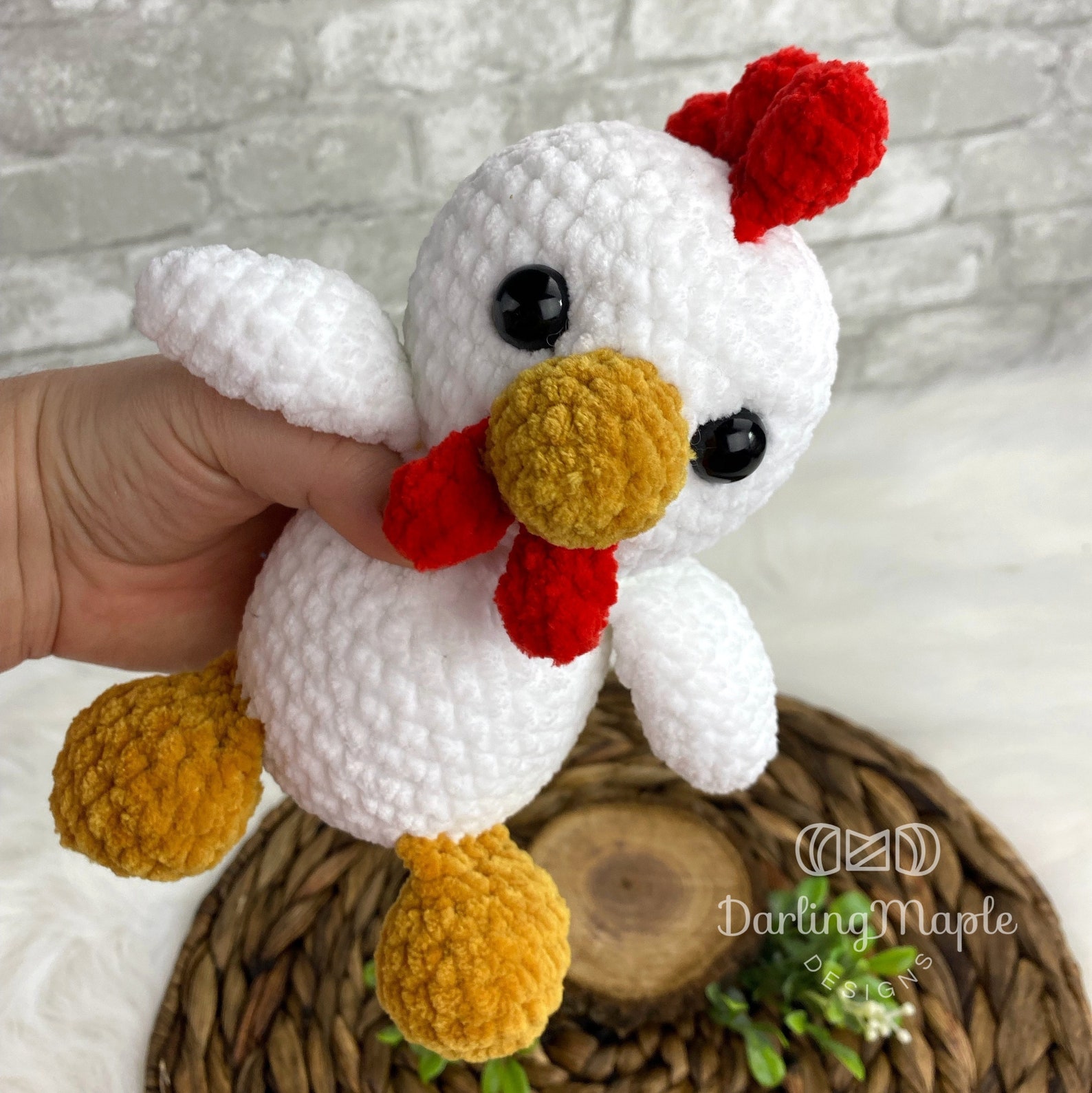 Pocket Pal Chicken / Chicken Crochet Pattern / Amigurumi / Plushy ...