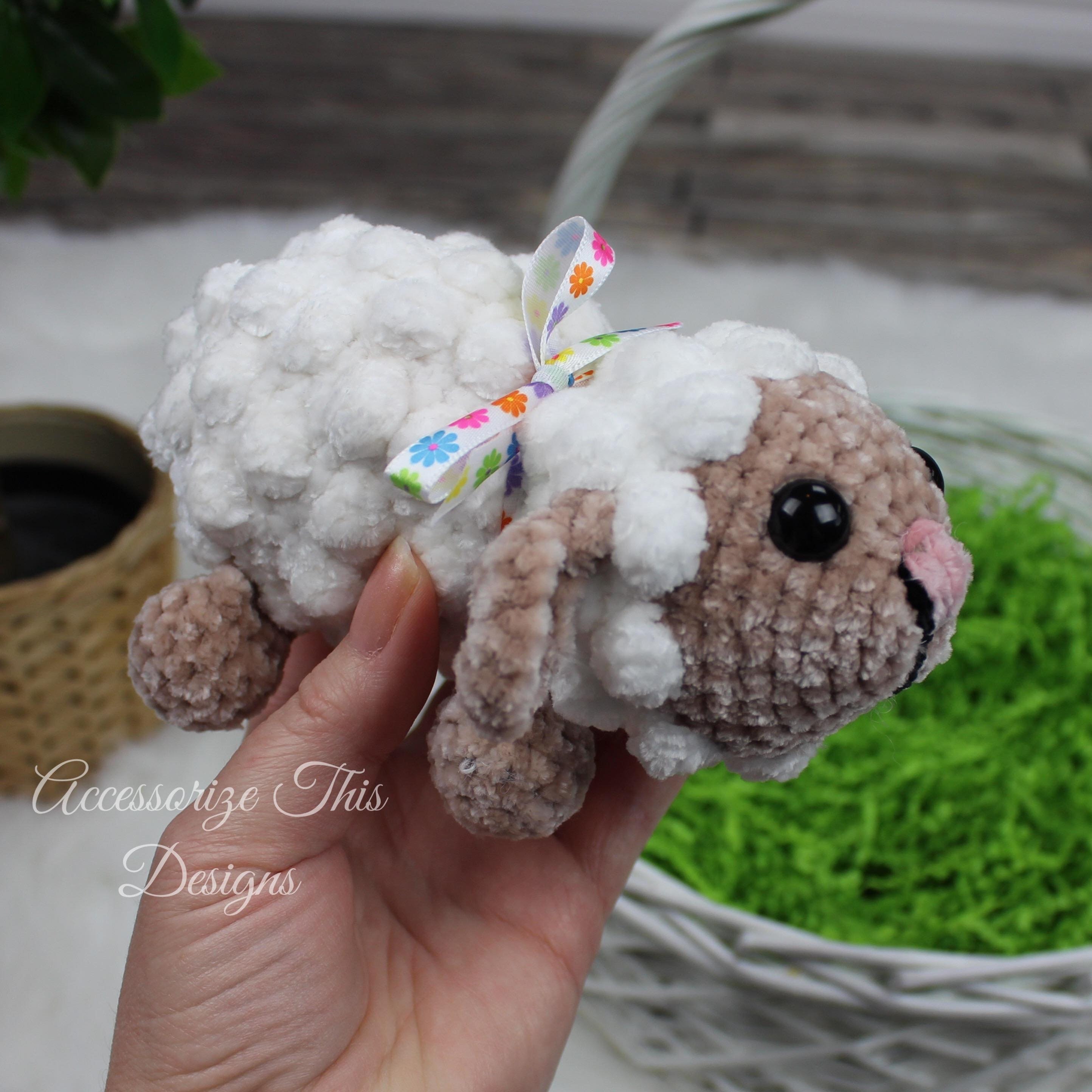 Crochet Pattern: Pocket Pal Baby Lamb / Sheep / Lamb/ Amigurumi/ Stuffy ...