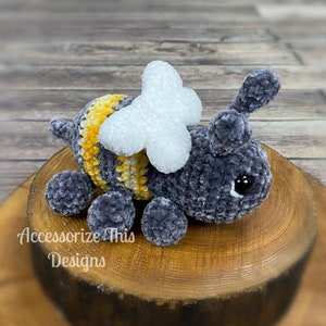 PDF Honey Bee Crochet Pattern. Cute Insect Bug Amigurumi Stuffy ...