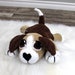Crochet Pattern: "bentley" the Beagle Cuddler / Dog/ Puppy/ Amigurumi ...