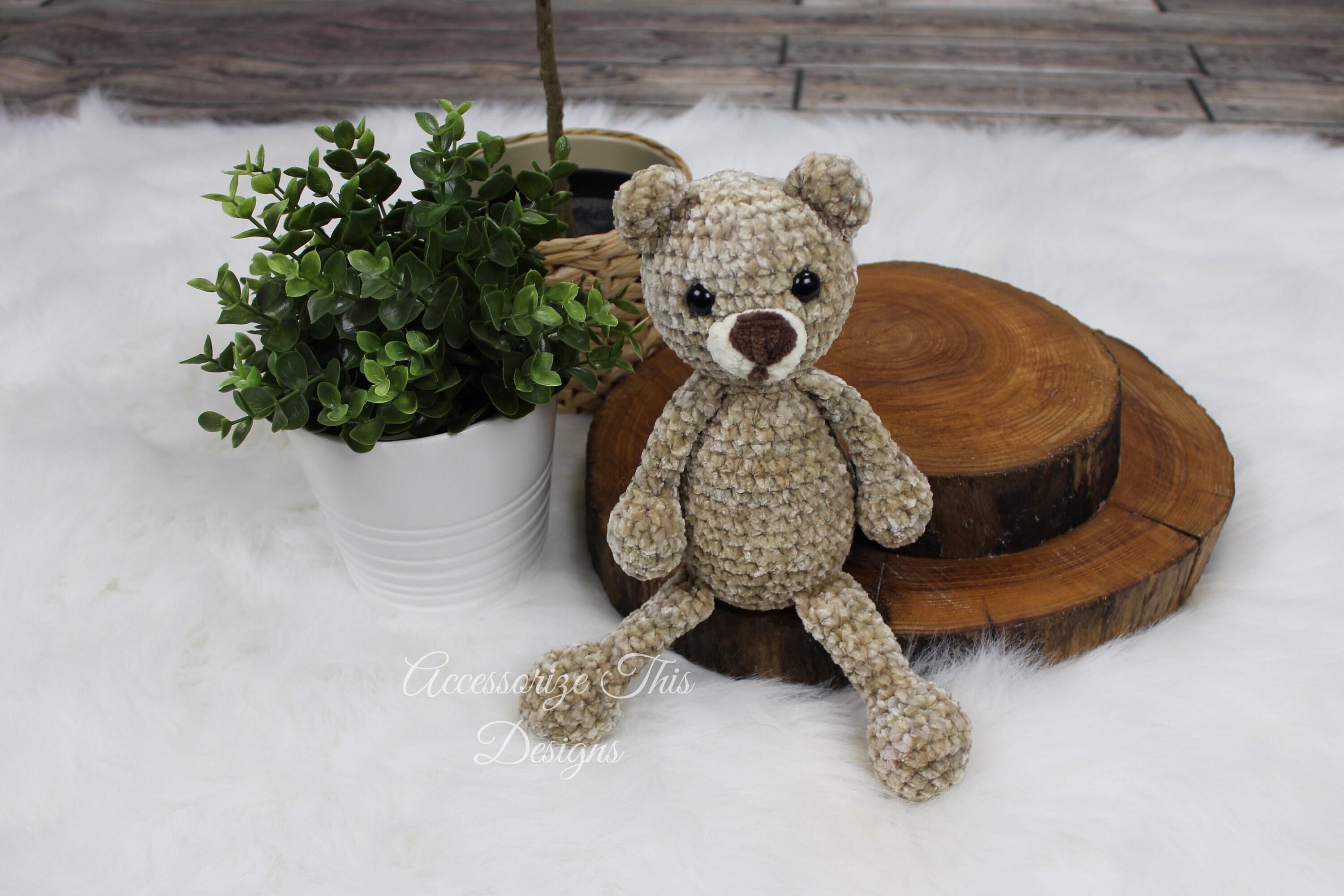 Crochet Pattern: Flip Flop Teddy Bear / Bear / Teddy/ Amigurumi/ Stuffy ...