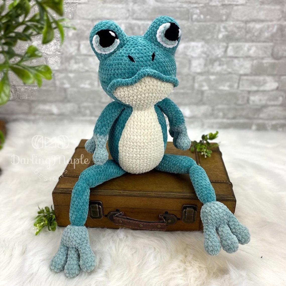 Crochet Pattern: ribbit the Frog Cuddle Buddy - Etsy