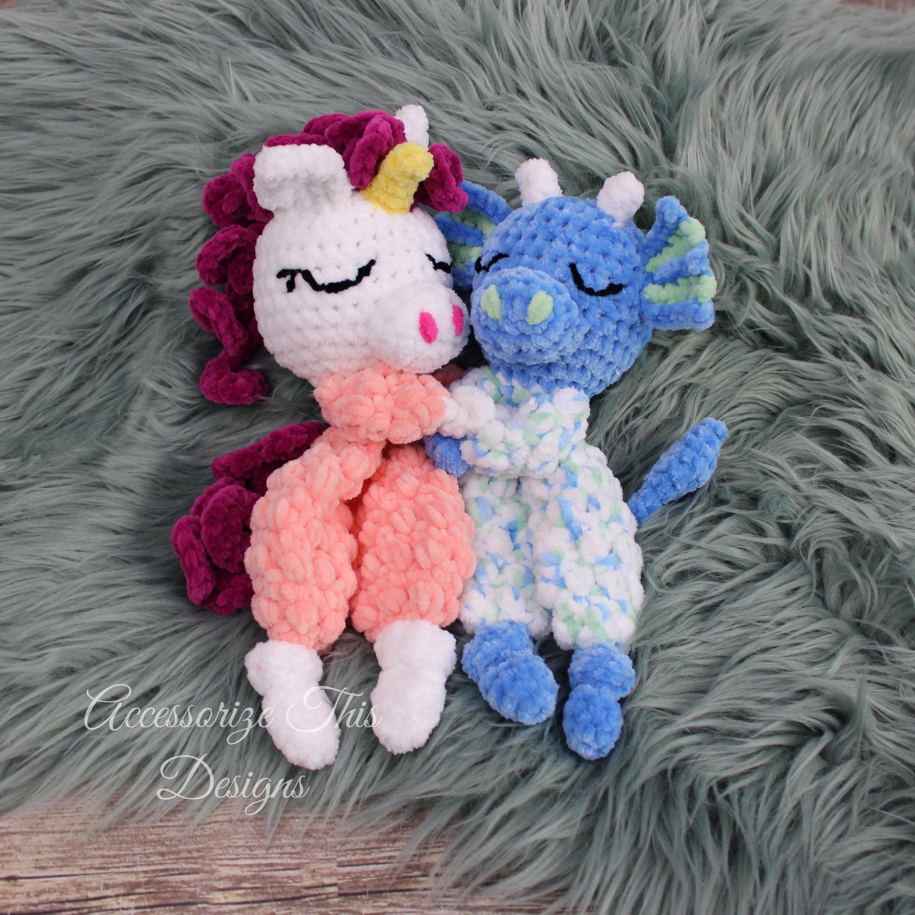 Crochet Pattern: Mini Magical Creatures Ragdoll Loveys/ - Etsy