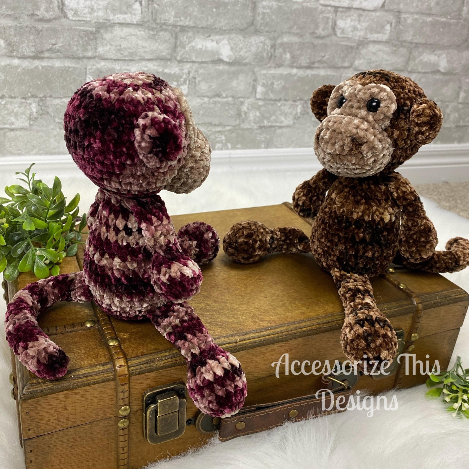 Crochet Pattern: Flip Flop Monkey / Amigurumi/ Stuffy/ Softie/ Animal ...