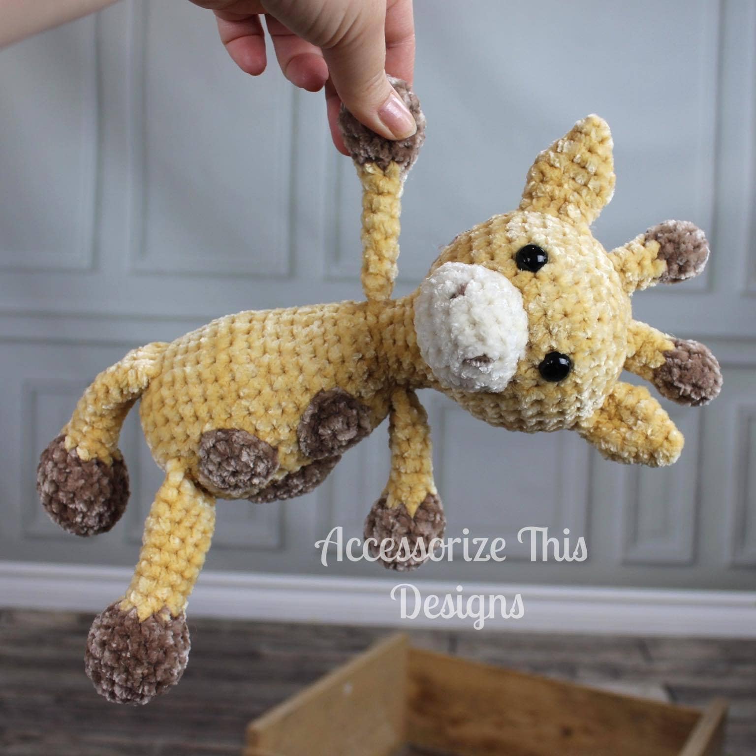 Crochet Pattern: Flip Flop Giraffe / Amigurumi/ Stuffy/ | Etsy
