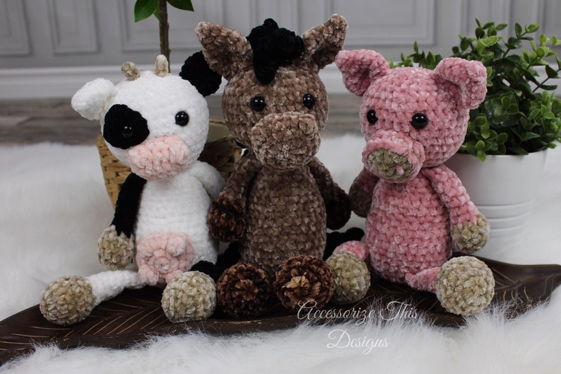 Crochet Pattern: Flip Flop Horse / Pony/ Amigurumi/ Stuffy/ Softie ...