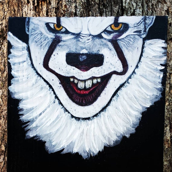 Horror Movie Welcome Sign Pennywise IT - Etsy