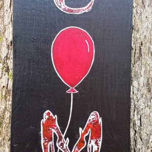 Horror Movie Welcome Sign - Pennywise, IT - Etsy
