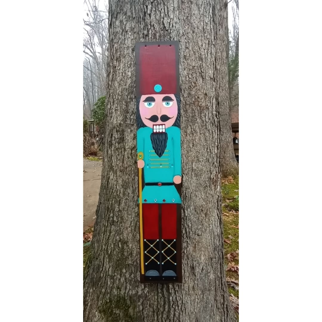 Christmas Nutcracker Porch Board - Etsy