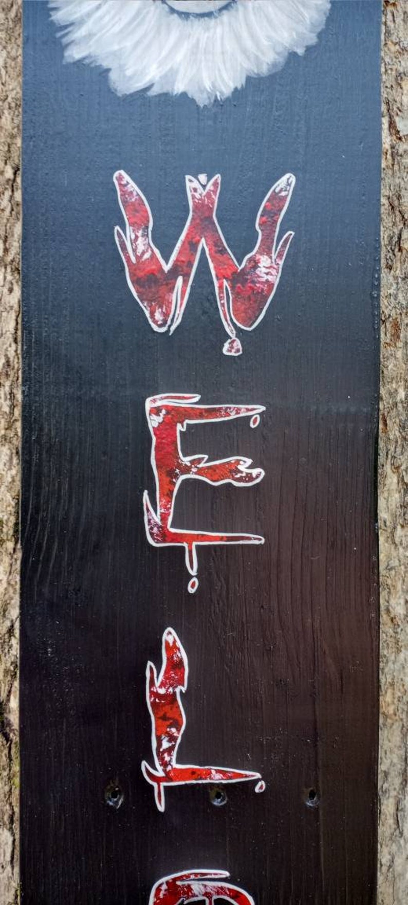 Horror Movie Welcome Sign Pennywise, IT - Etsy