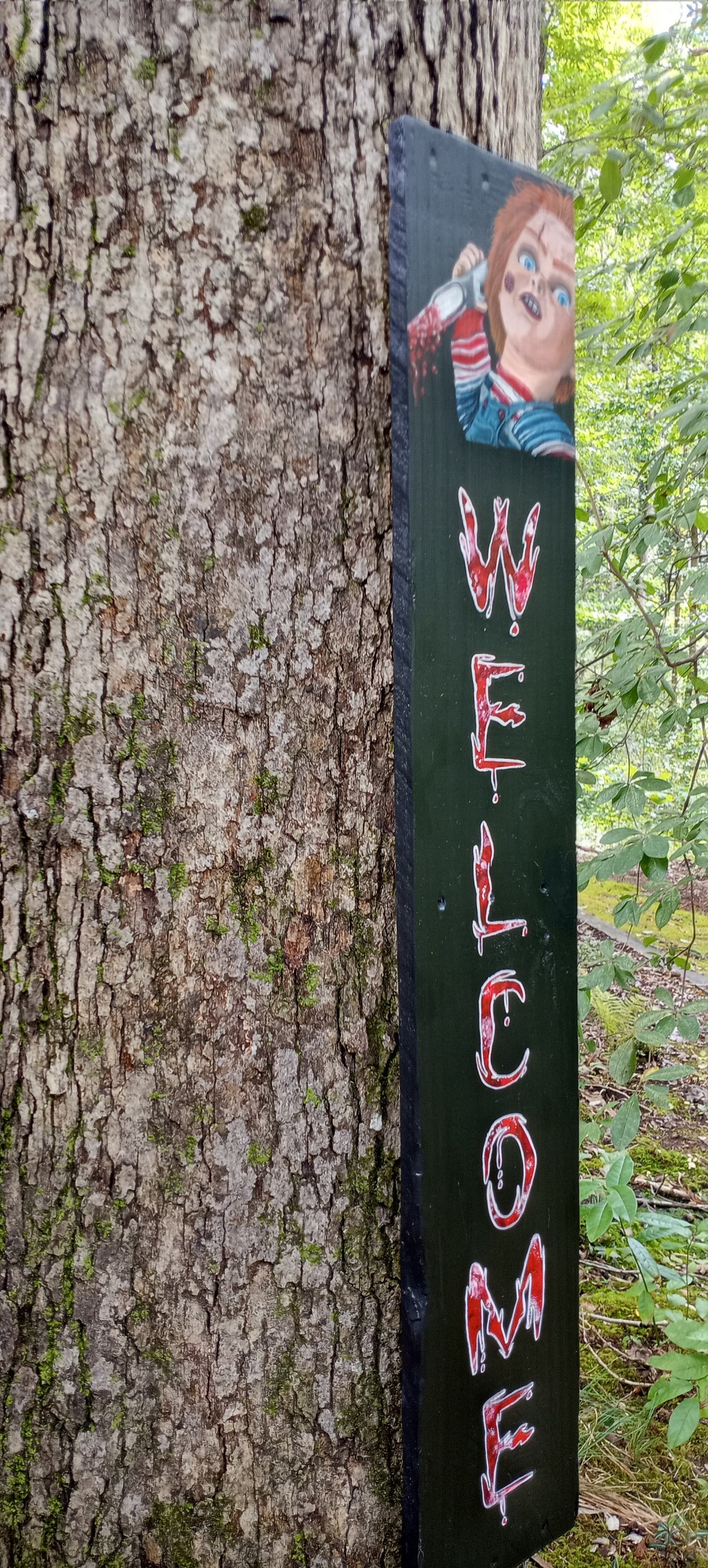 Horror Movie Welcome Sign Chucky Child's Play - Etsy