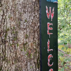 Horror Movie Welcome Sign Chucky, Child's Play - Etsy