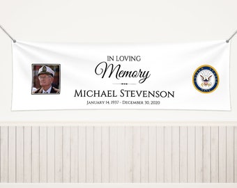 Memorial Banner - Etsy