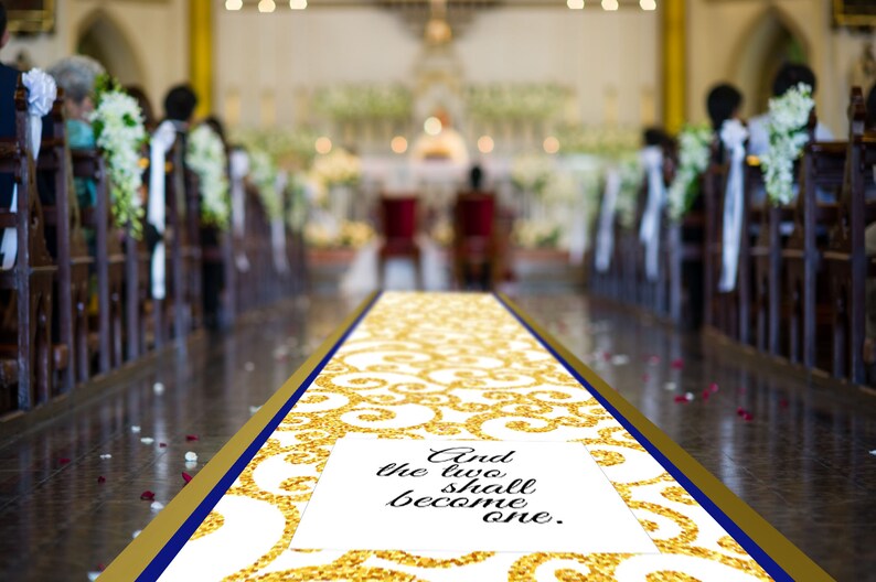 Gold Aisle Runner Custom Aisle Runner Aisle Runner Wedding - Etsy