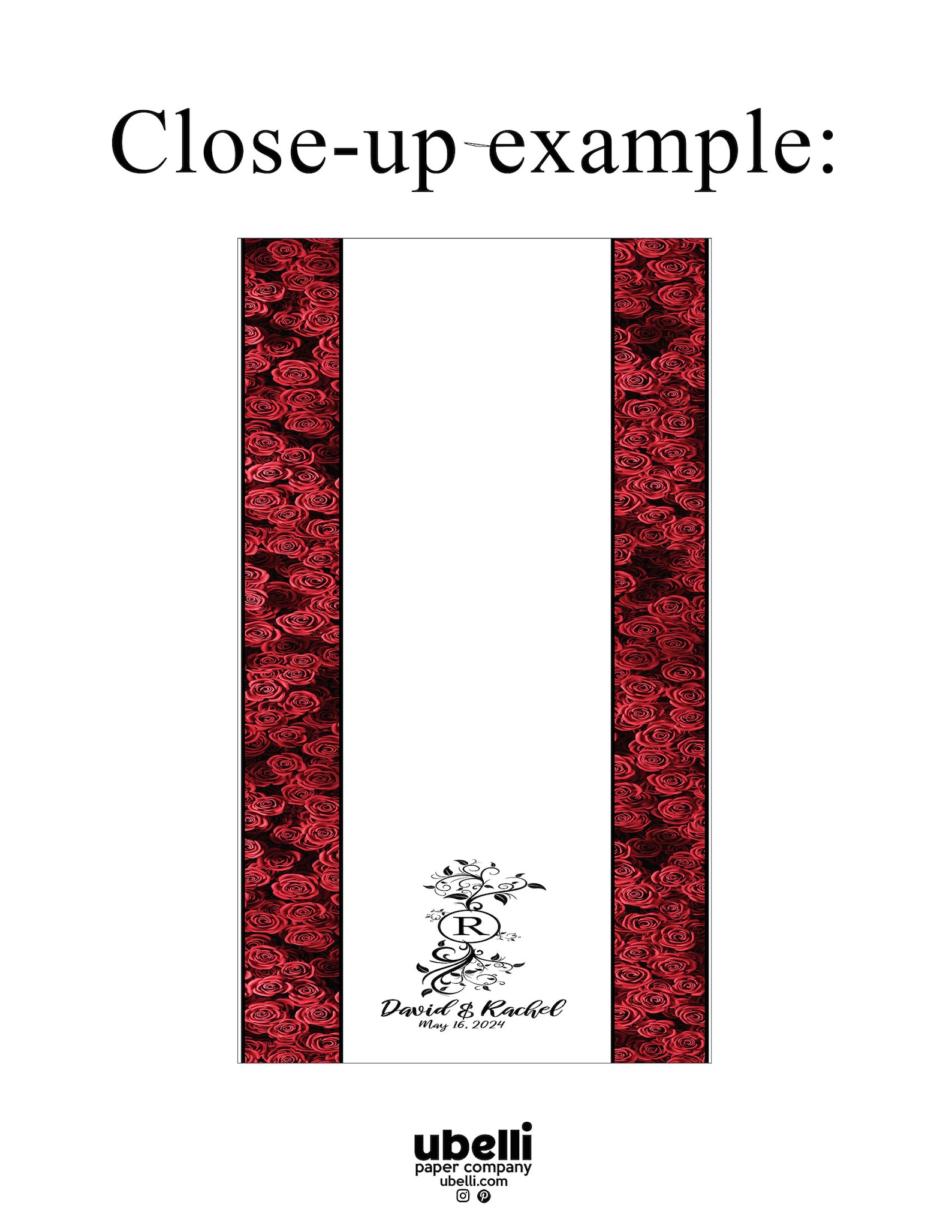 Red Rose Aisle Runner Custom Aisle Runner Aisle Runner - Etsy