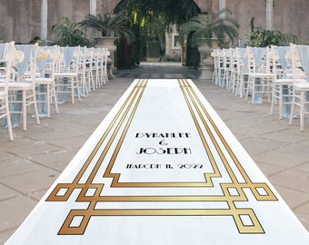 Custom Personalized Aisle Runner Wedding Aisle Runner - Etsy
