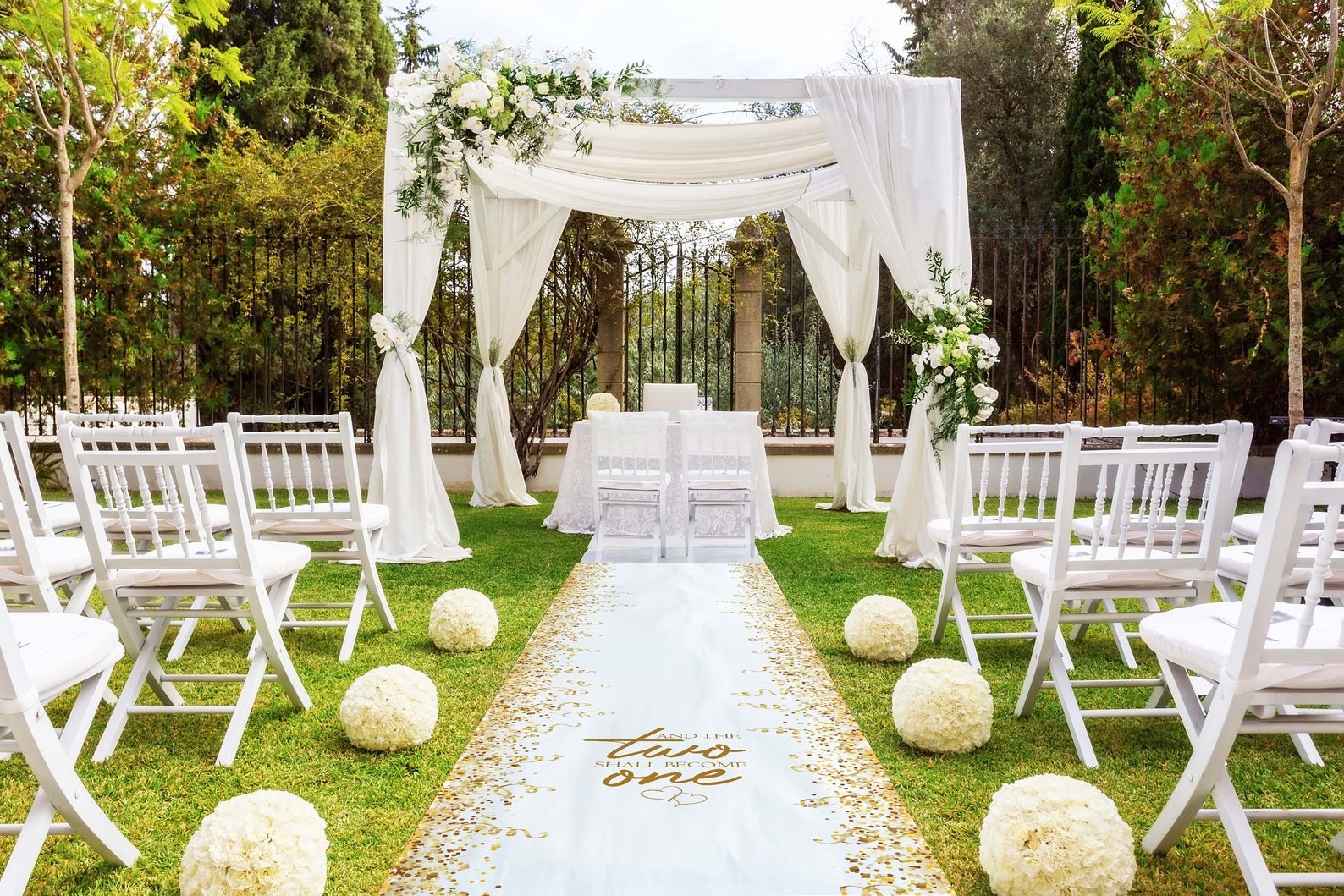 Gold Aisle Runner Custom Aisle Runner Aisle Runner Gold - Etsy