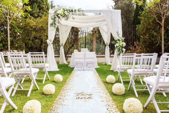 Gold Aisle Runner Wedding Felt Aisle Runner For Wedding Runway And VIP