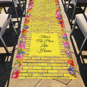 Yellow Brick Road Wedding Aisle Runner: Wizard of Oz Party Decor - Etsy