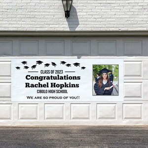 Custom Graduation Banner Graduation Party Decorations - Etsy