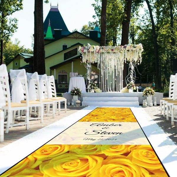 Petal Aisle Runner - Etsy