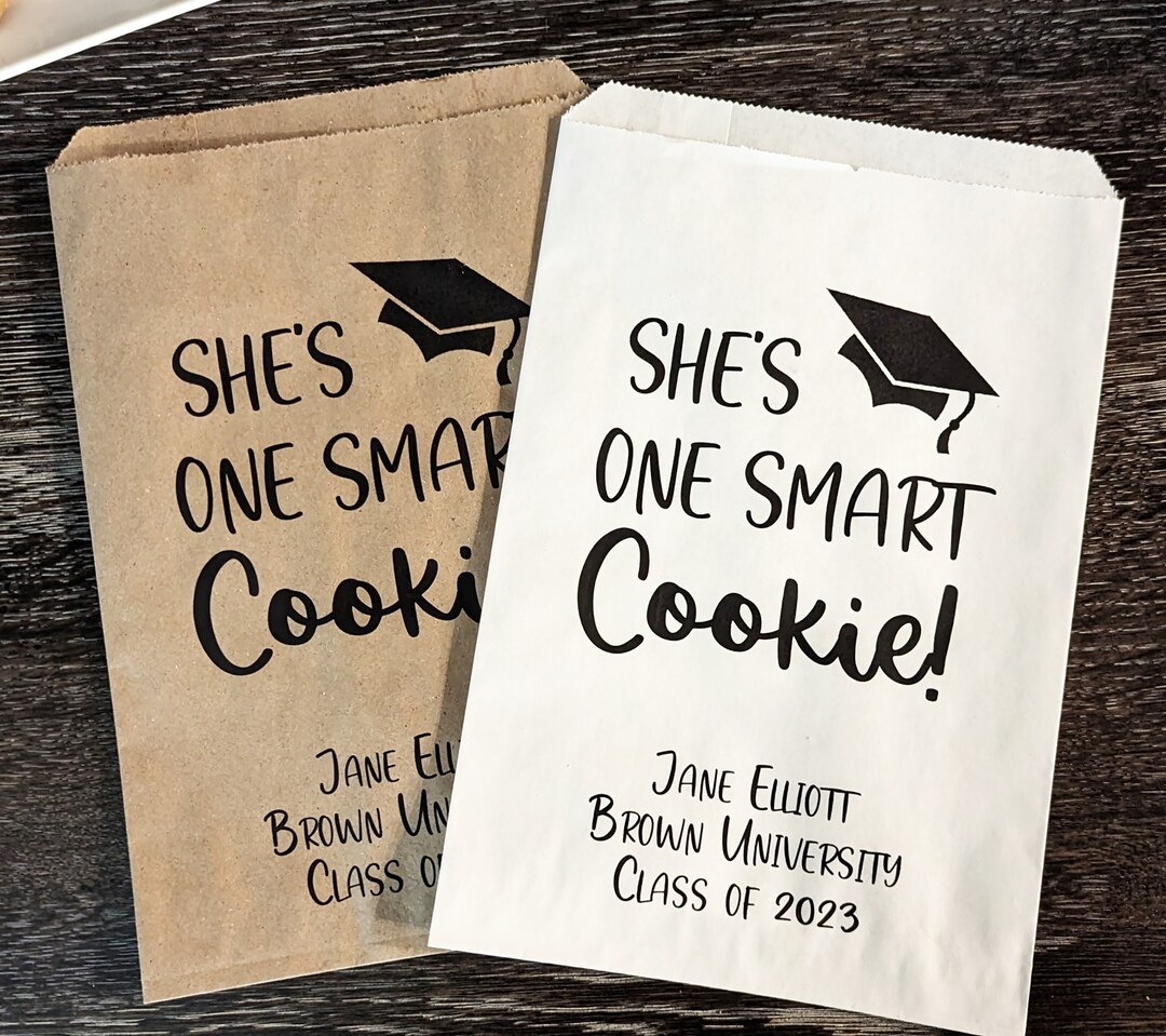 Graduation Party Decor She's One Smart Cookie Graduation - Etsy