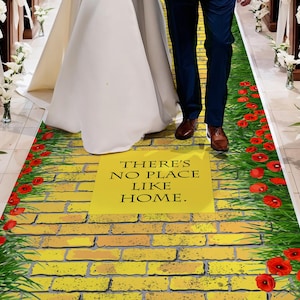 Yellow Brick Road Wedding Aisle Runner: Wizard of Oz Party Decor - Etsy