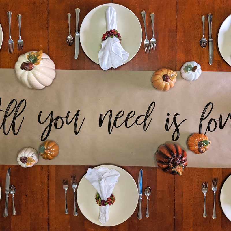 Custom Table Runner - Etsy