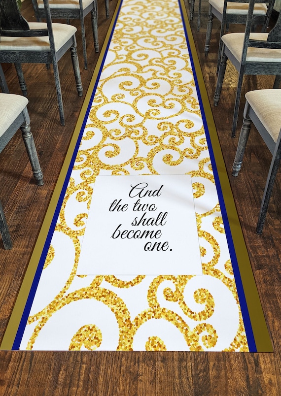 Gold Aisle Runner Custom Aisle Runner Aisle Runner Wedding - Etsy